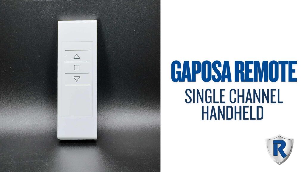 Single Channel Handheld Gaposa Remote QCTZ02Y